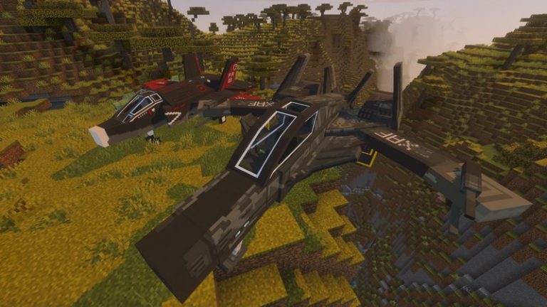 PlaneCraft addon for Minecraft Bedrock 1.21.111