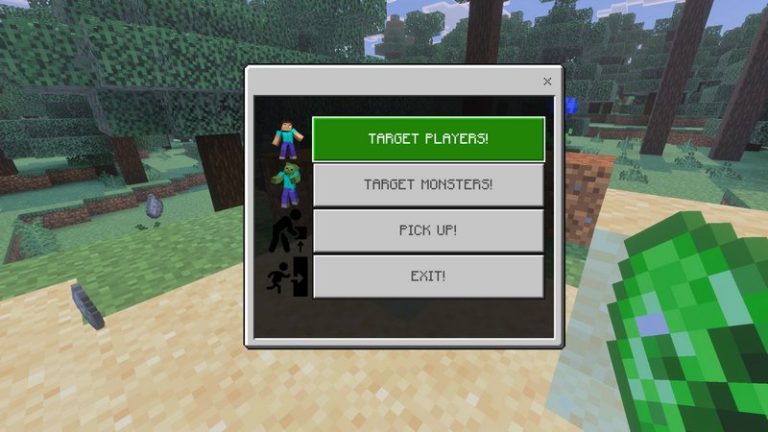 Security Turrets addon for Minecraft Bedrock 1.21.131