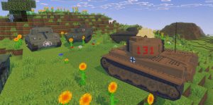 War Vehicles addon for Minecraft Bedrock 1.21.101