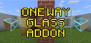 One Way Glass addon for Minecraft PE 1.21.51