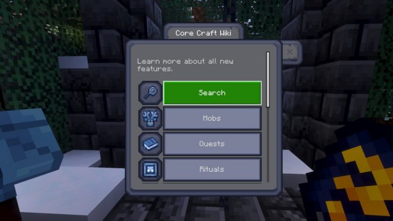Core Craft - fantasy expansion for Minecraft Bedrock 26.12