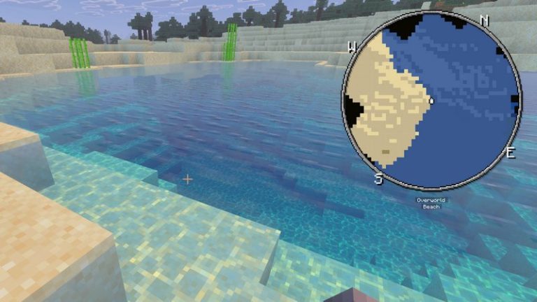 Minimap addon for Minecraft Bedrock 26.3