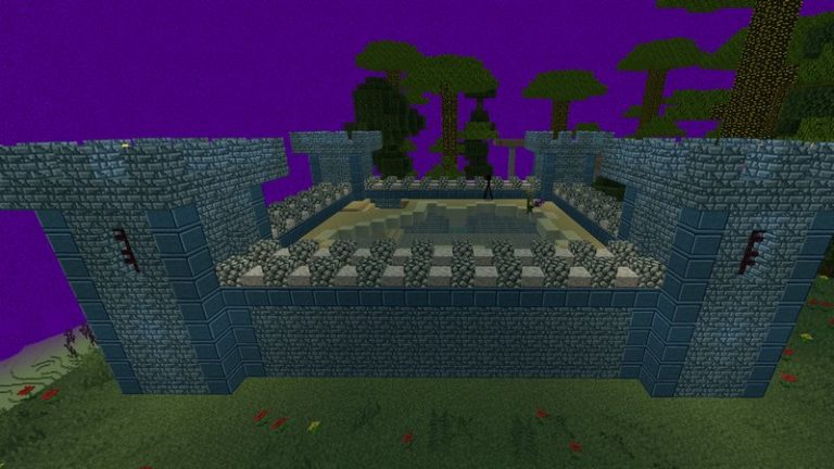Twilight Forest dimension for Minecraft Bedrock 26.13